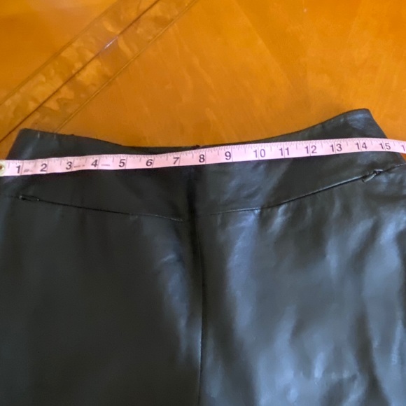 Shape FX | Pants & Jumpsuits | Shape Fx By Newport News Black Leather ...